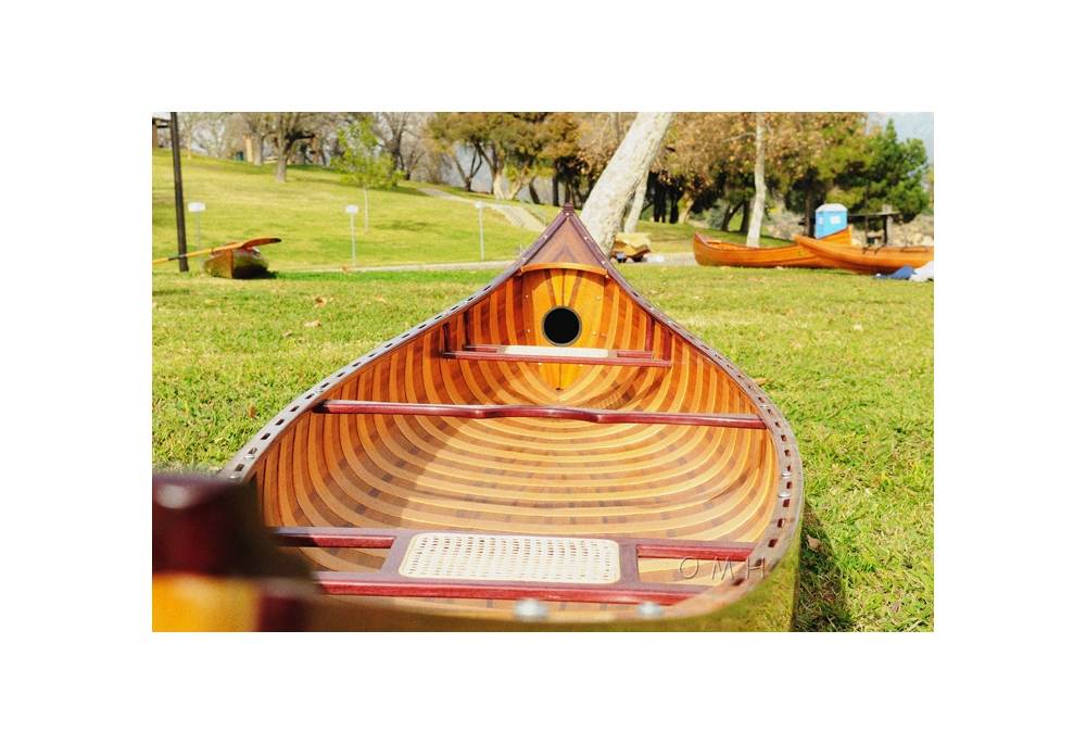 Real Canoe with Ribs 16, Cedar Hull